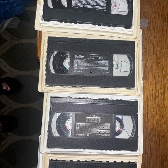 Disney | Other | Disney Classic Black Vhs Collection The Lion King ...